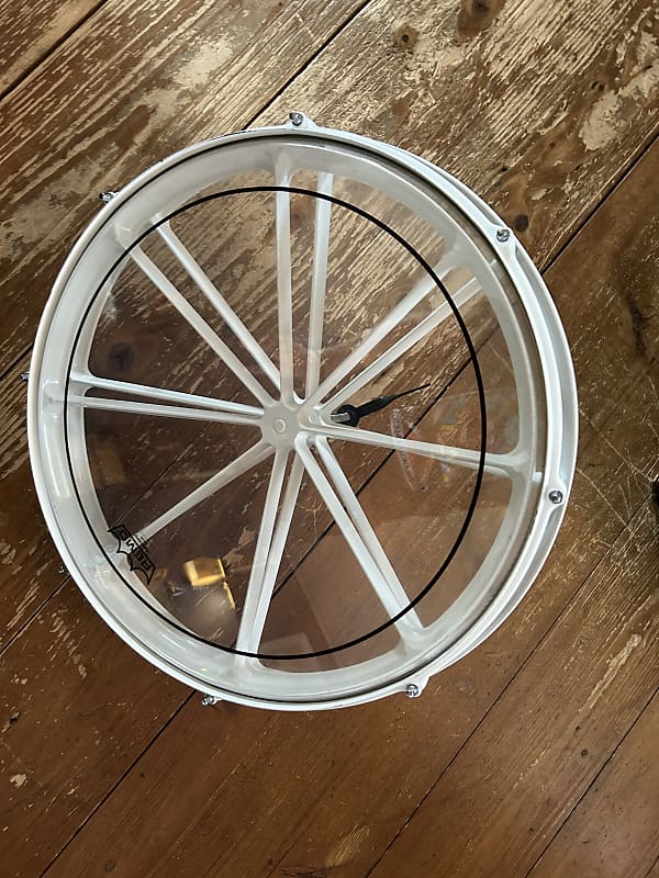 18” Remo Roto– White Custom Finish | Reverb