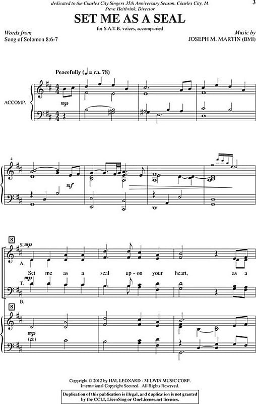 Set Me as a Seal | Reverb