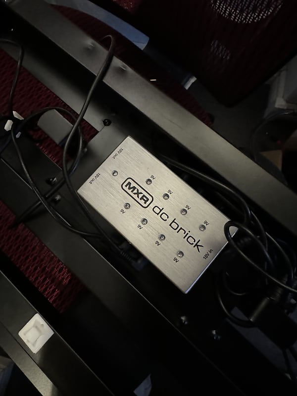 MXR M237 DC Brick 2013 with pedal board- Present - Silver | Reverb