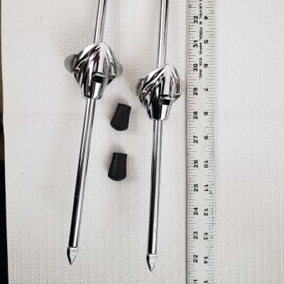 Ludwig Vintage 70's Bass Drum Spurs 5/16 | Reverb