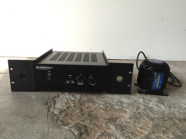 Buttkicker BKA 1000-4A and BK LFE Black | Reverb UK