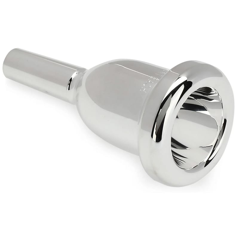 Bach Megatone Trombone Silver Plated Small Shank Mouthpiece | Reverb