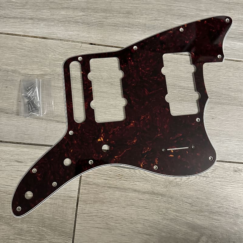 Fender CME Player Jazzmaster 4-Ply Tortoise Shell 4-way | Reverb