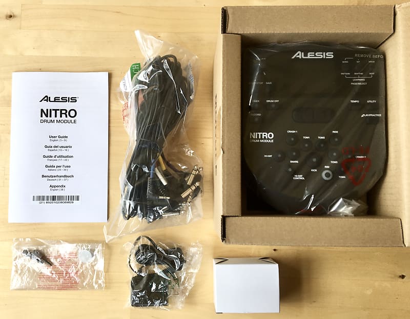NEW Alesis Nitro Drum Module - with Cable Snake Harness and | Reverb