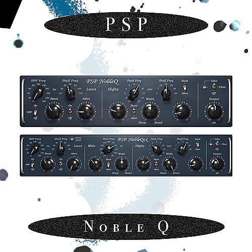 PSPAudioware PSP NobleQ Passive-Style EQ Plug-In for Mixing | Reverb
