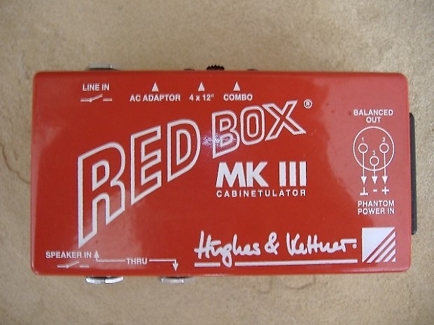 Hughes & Kettner Red Box MK III Cabinetulator Red | Reverb