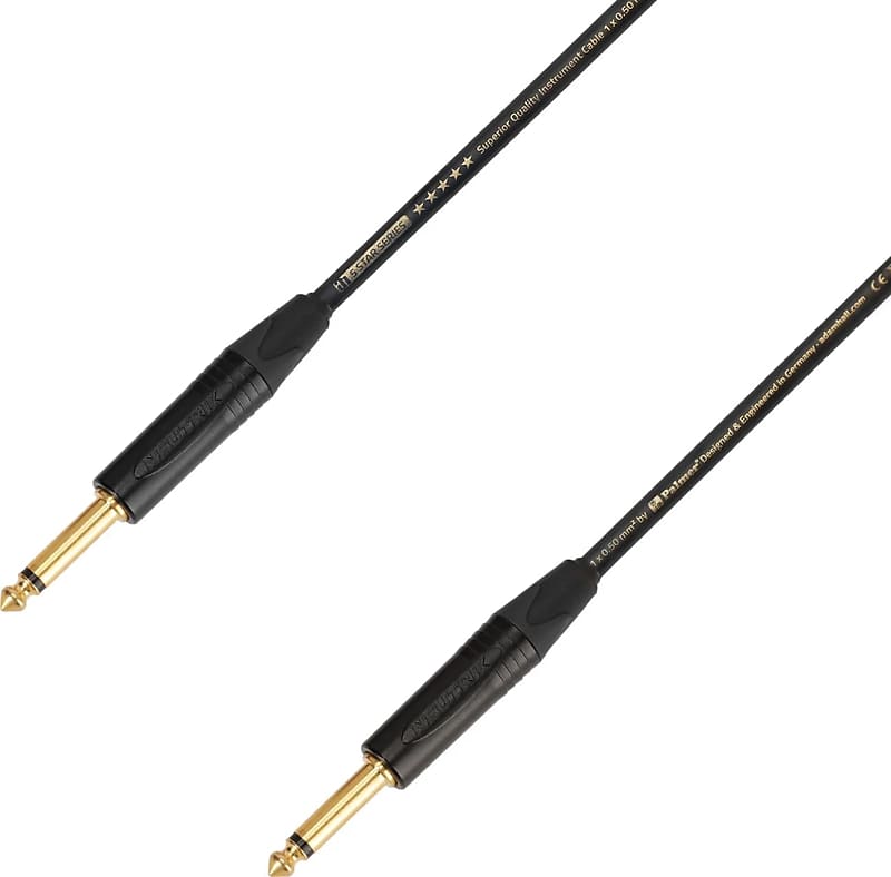 Adam Hall Cables 5 STAR IPP 0300 - Instrument Cable Neutrik | Reverb
