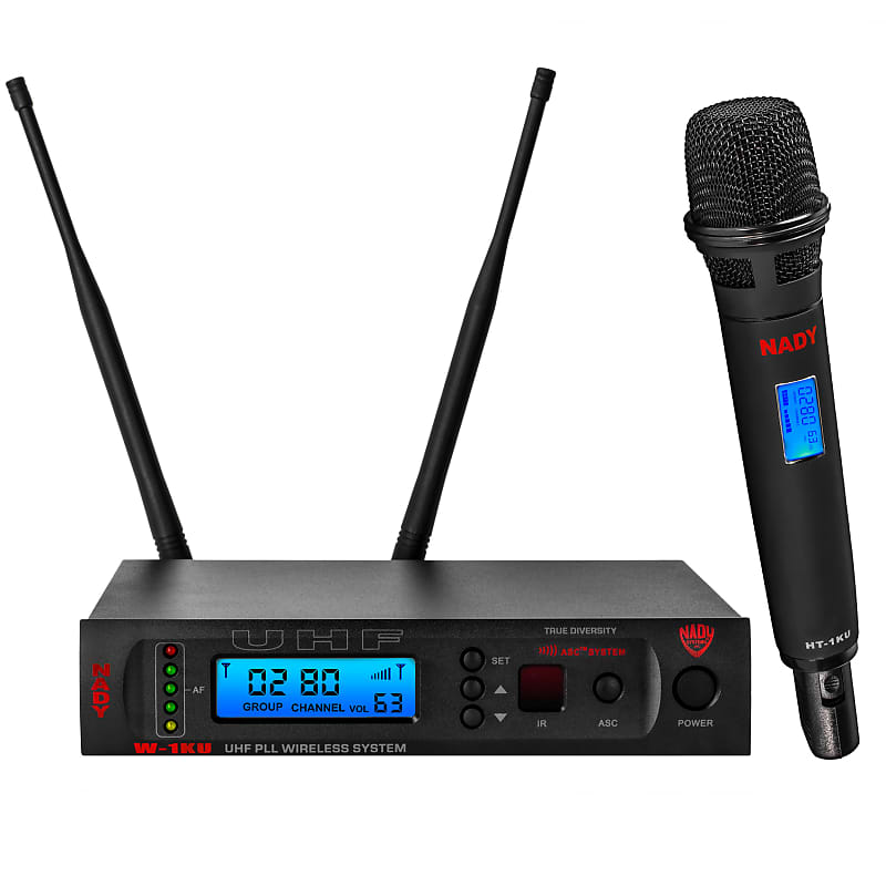 Nady NAD-W-1KU HT Handheld 1000-Channel Wireless Microphone | Reverb