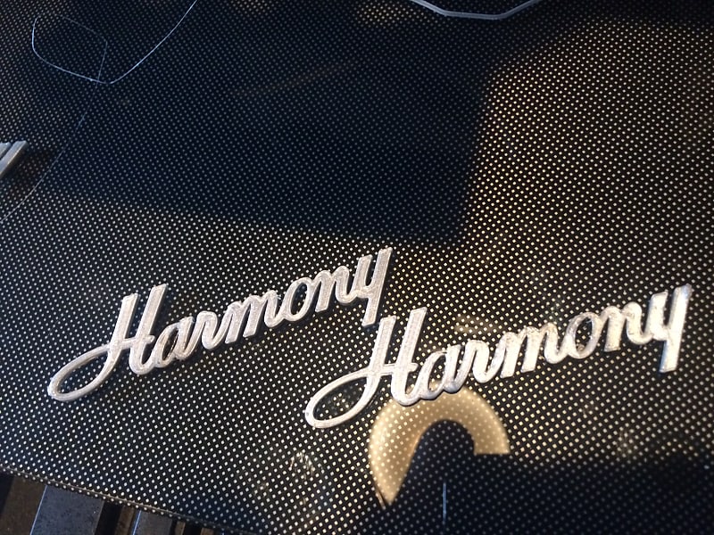 Harmony Headstock Logo '60 replica (set of 2) | Reverb UK