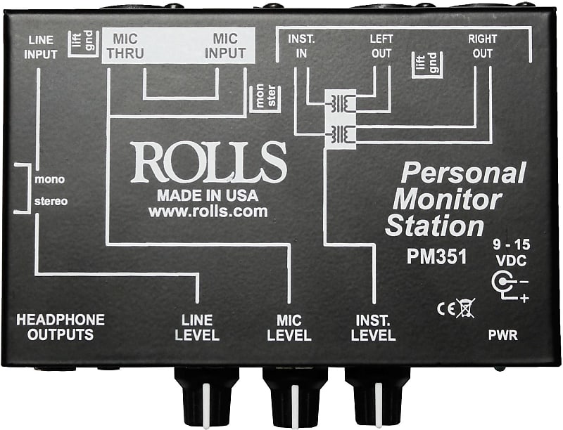 Rolls PM351 Personal Monitor System (3-pack) Bundle | Reverb