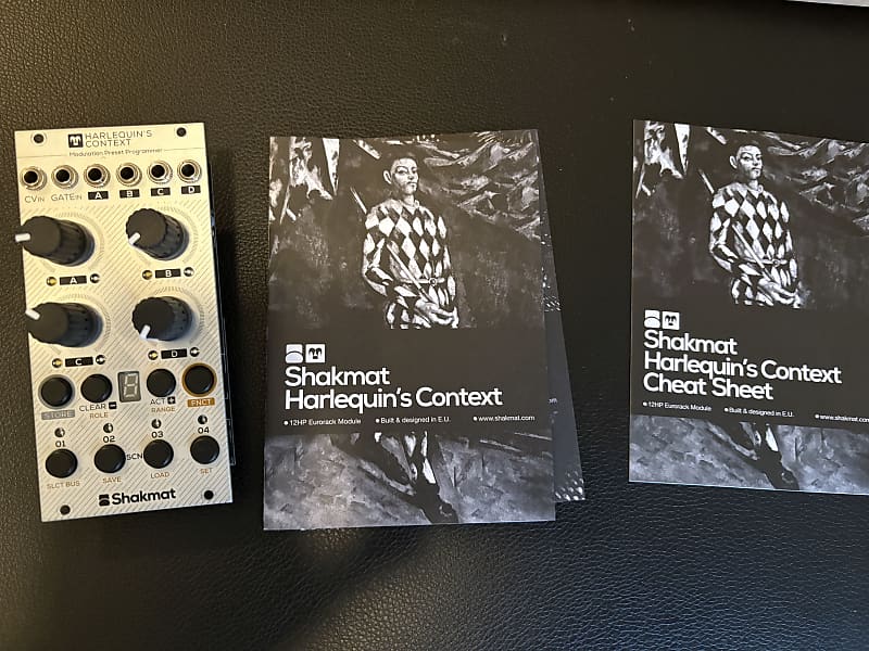 Shakmat Modular Harlequin's Context Preset Programmer | Reverb