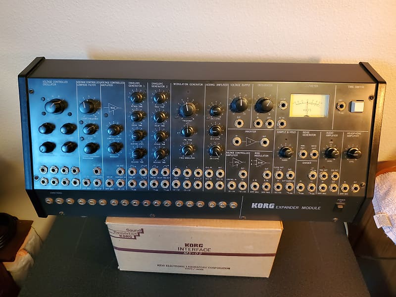 Korg MS-50 vintage analog modular synthesizer 117v | Reverb