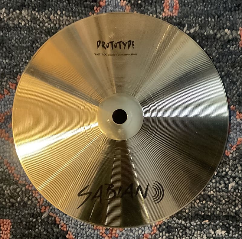 Sabian 8” Custom SBR Prototype Lampshade Brass Cymbal | Reverb