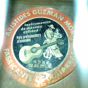 Artistides Guzman Guitars Classical Handmade Guitar, Costa | Reverb