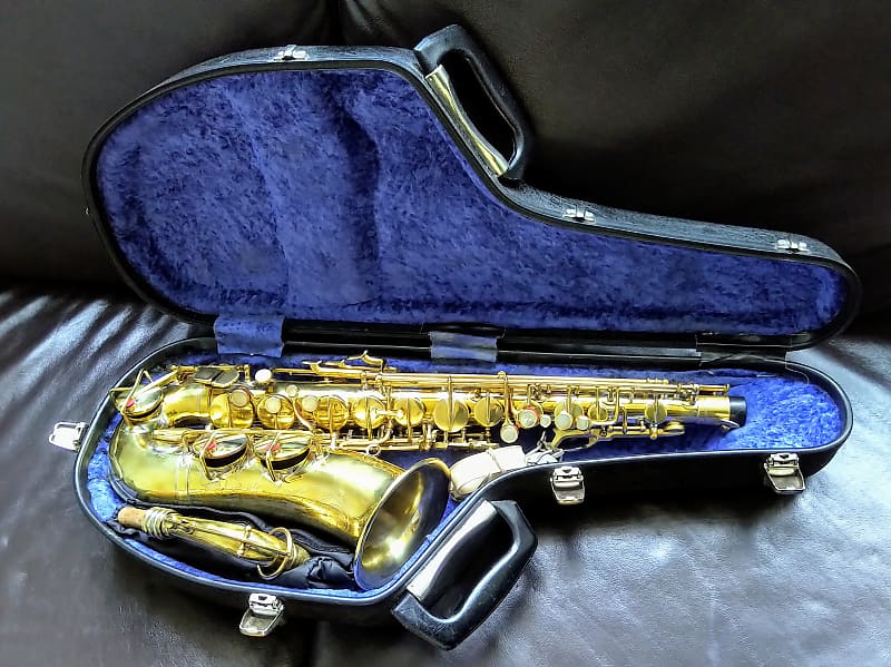Gold plated F.X. Hüller World 1938 alto saxophone | Reverb