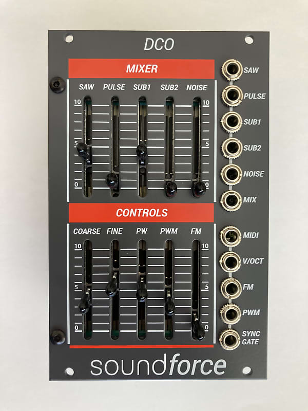 Soundforce Dco Digitally Controlled Analog Oscillator Gray Reverb