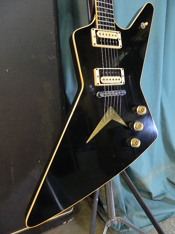 Dean Z 1978 - Black - Red Dot! | Reverb