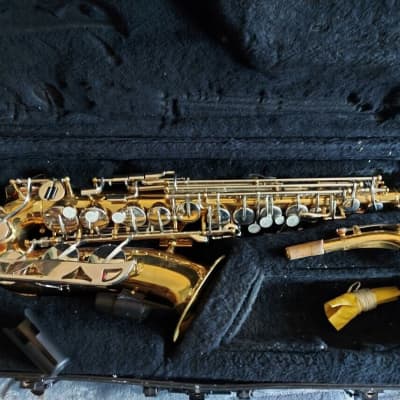 Jean Baptiste 290AL Alto Saxophone with Case and Mouthpiece | Reverb