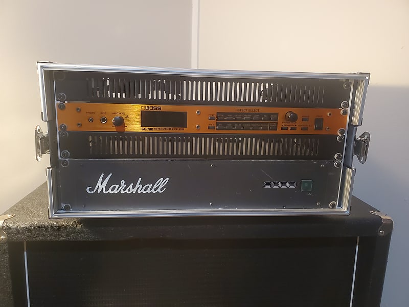 BOLT THROWER rig - Boss GX-700 + Marshall MGP9040 + BBE Sonic | Reverb