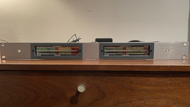 Dorrough 280-C Stereo Loudness meters (pair in rack) | Reverb
