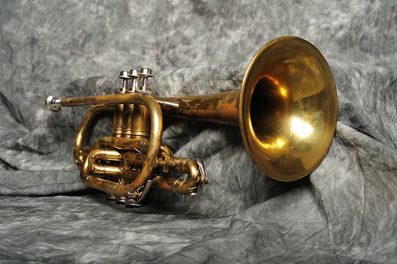 York Cornet 1930's Brass | Reverb