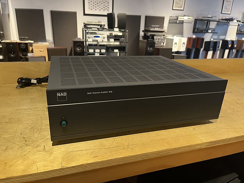 NAD 916 Multi-Channel Power Amplifier - 6 Channels - 30 Watts | Reverb