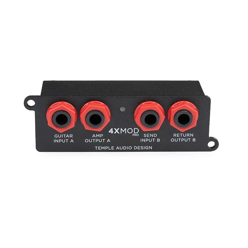 Temple Audio 4X Mod Pro 4 Channel Buffer Module | Reverb