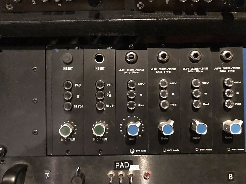 API 312A vintage 500 series 1970's black | Reverb