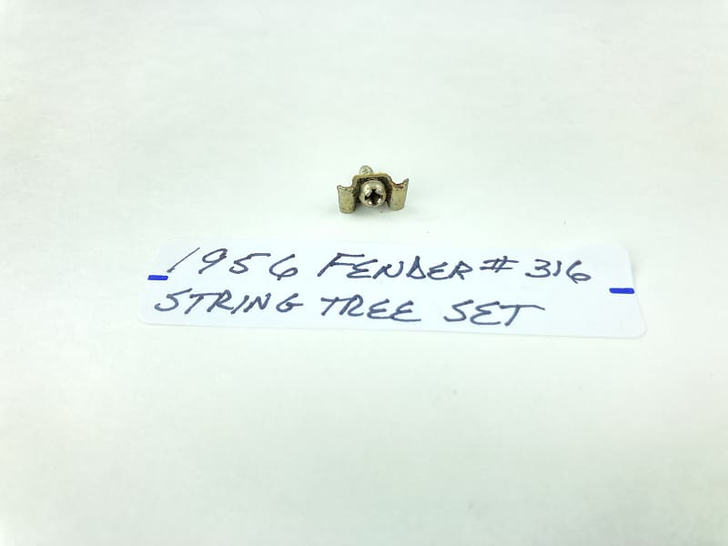 1956 Fender String Tree with Mounting Screw #316 Original | Reverb