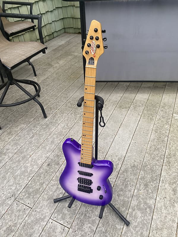 Samick TV Twenty Blues Saraceno signature 1995 Purpleburst | Reverb