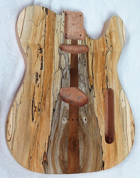 Spalted Maple/Walnut Top /Honduran Mahogany Telecaster Tele | Reverb