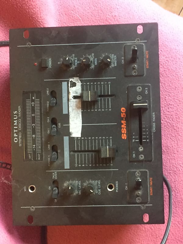 Optimus stereo Disco Mixer SSM-50 ? Ok | Reverb