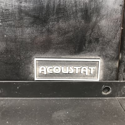 Acoustat 1+1 Electrostatic Loudspeaker Panels | Reverb