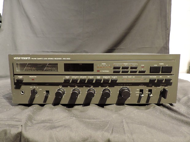 Vector Research VRX-9000 Receiver 80 WPC Amplifier - Rare! | Reverb