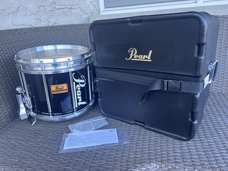 NEW Pearl Championship Maple FFX Marching Snare Drum w/ Case | Reverb