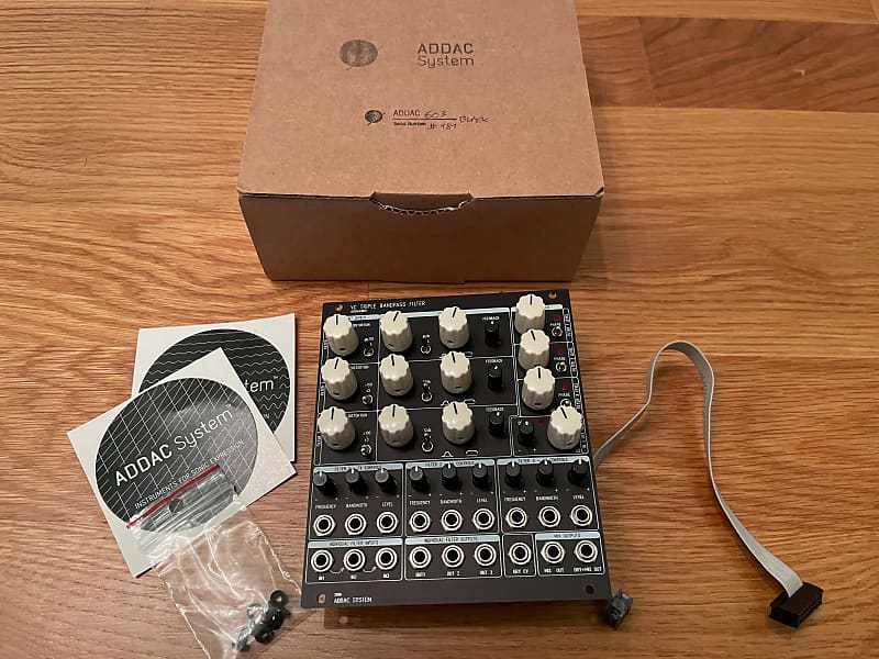 ADDAC System ADDAC603 VC Triple Bandpass Filter | Reverb
