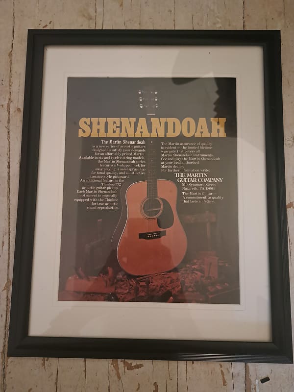 1984 Martin Shenandoah Advertisement | Reverb