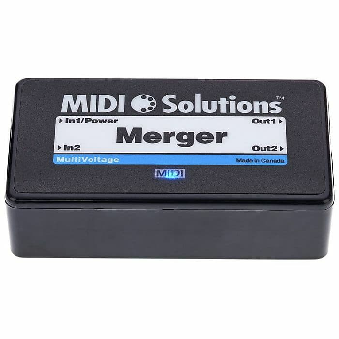 MIDI Solutions Merger V2 2-Input MIDI Merger | Reverb UK