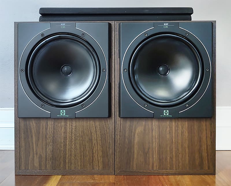 Vintage KEF C35 Speakers | Reverb