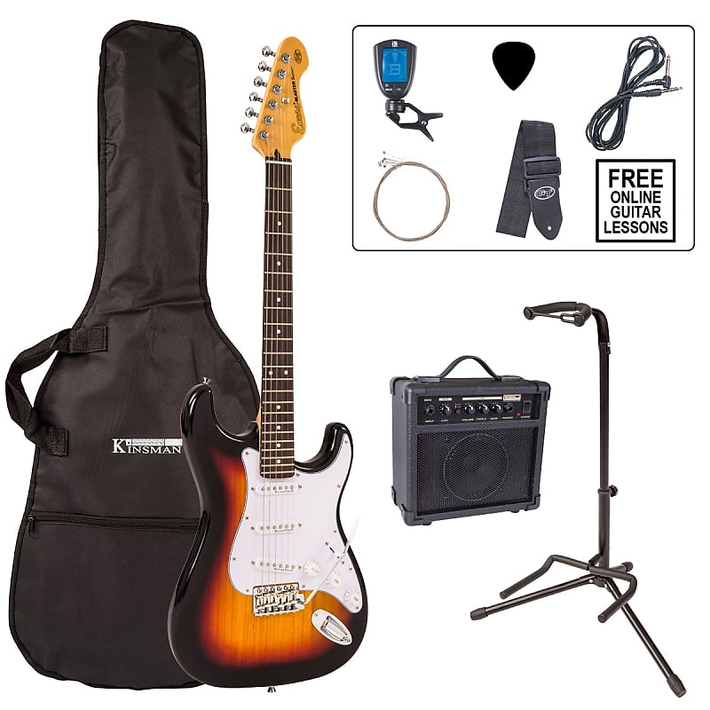 Encore E6 Electric Guitar Pack ~ Sunburst | Reverb UK