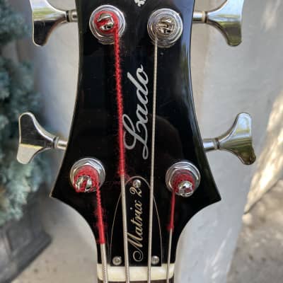 2000s Lado Matrix II Bass - Zebrawood | Reverb