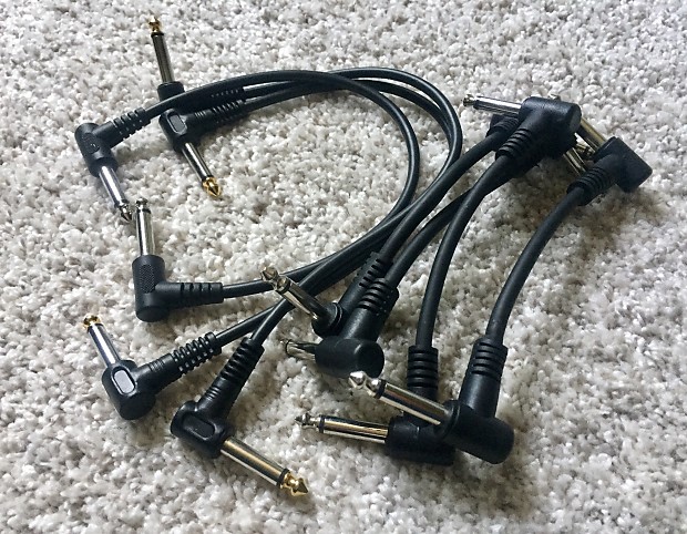 Various Right Angle Patch Cables | Reverb