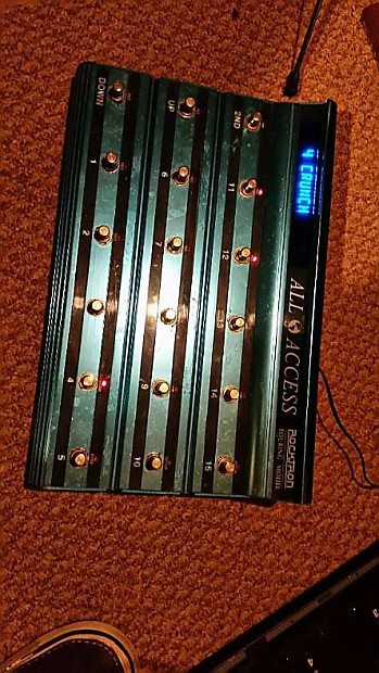 Rocktron All Access Touring Model midi footswitch controller | Reverb