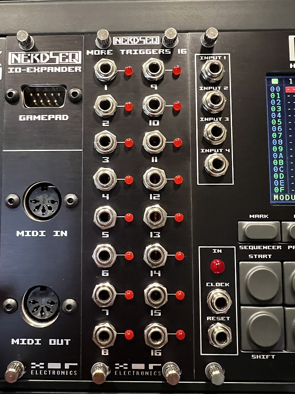 XOR Electronics Nerd Seq Trigger Expander 2020 - Black | Reverb