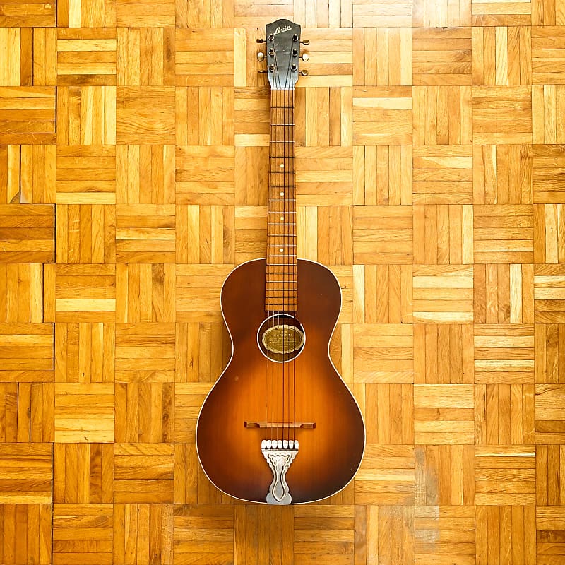 Herman Carlson Levin Model 60 rare & gorgeous parlor guitar! | Reverb