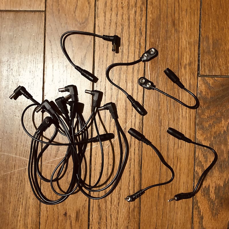 8-way 9v Daisy Chain cable w/ 5 adapters | Reverb