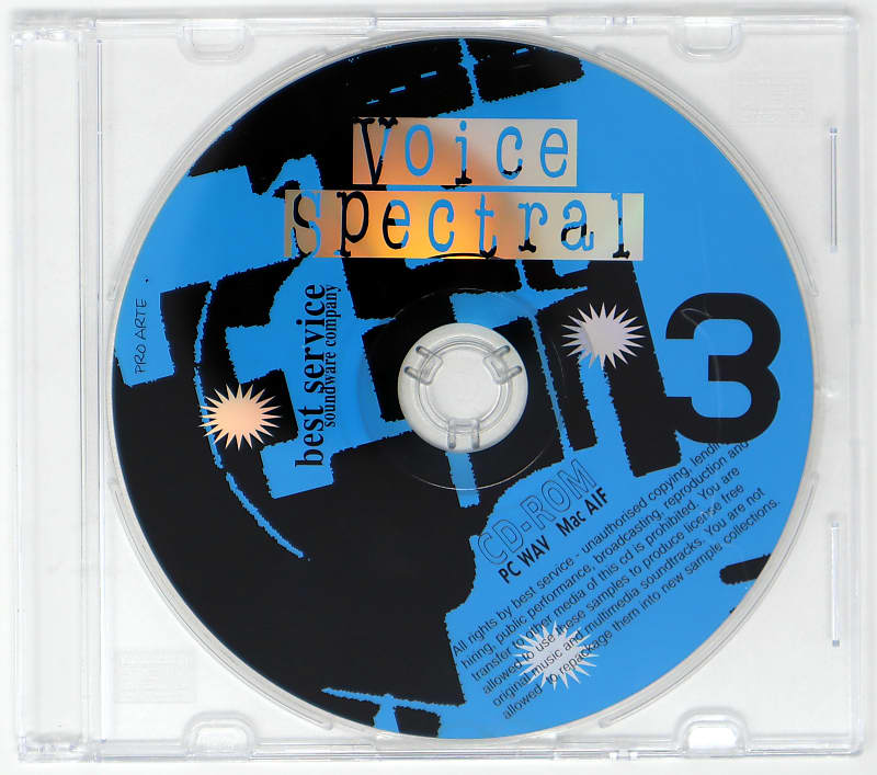 Best Service Sound Cube Volume 3 Voice Spectral Sample | Reverb