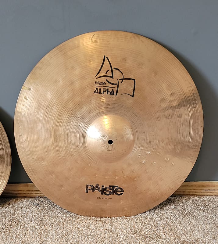 Paiste Alpha Series 20" Dry Ride Cymbal | Reverb