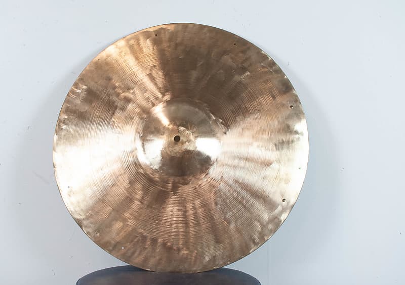 1940s Zildjian A 18" Trans Stamp Sizzle Crash Cymbal 1451g | Reverb UK