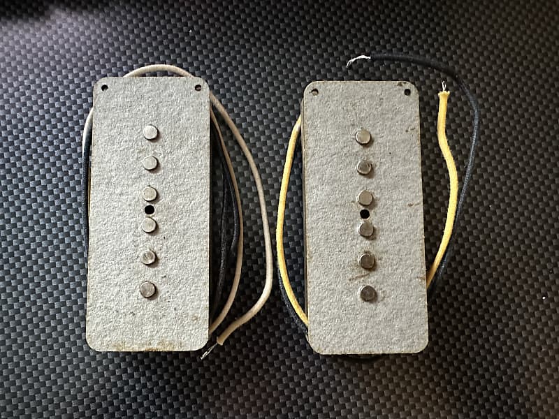 Brandonwound Jazzmaster P90 pickups 2020's - Gray | Reverb